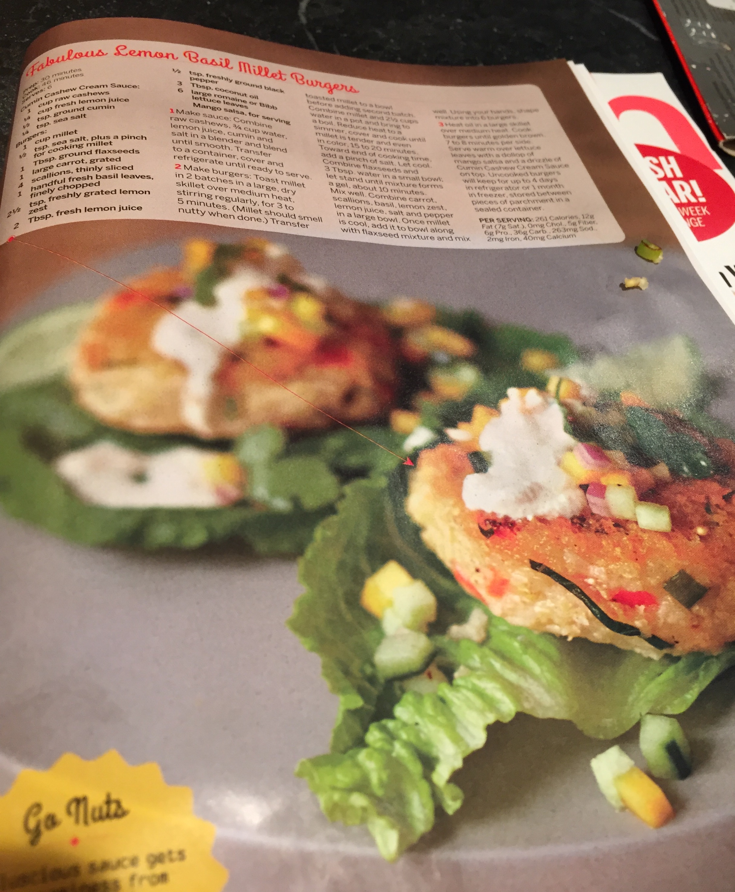 Health Magazine Dinner Recipe Fail – Almond Jay